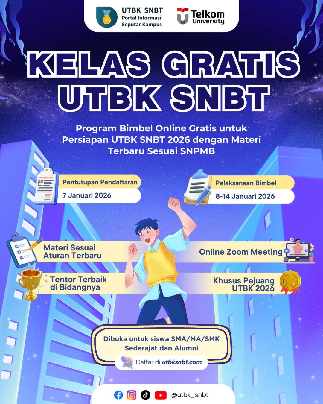 UTBK SNBT - Tryout Bimbel UTBK Online Gratis Terbaik